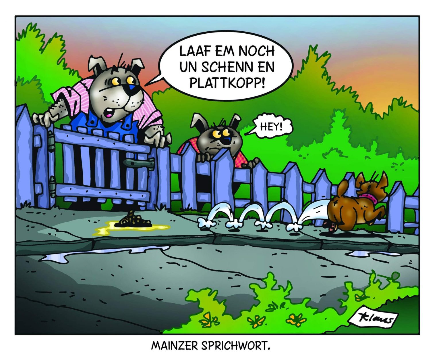 Meenzer Kalender 2024 "Wie in echt" von Klaus Wilinski ab sofort ...